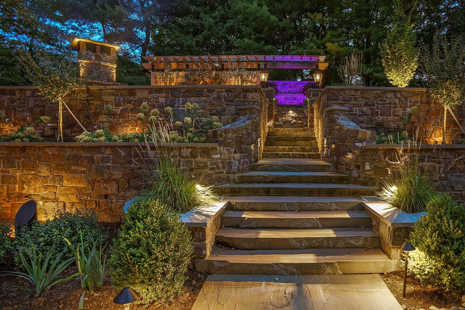 Outdoor Lighting & Audio | Sycamore Landscape